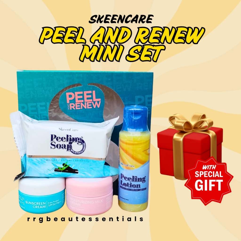 Skeencare Peel and Renew Mini Set 10x Intensive Care for Face and Body ...