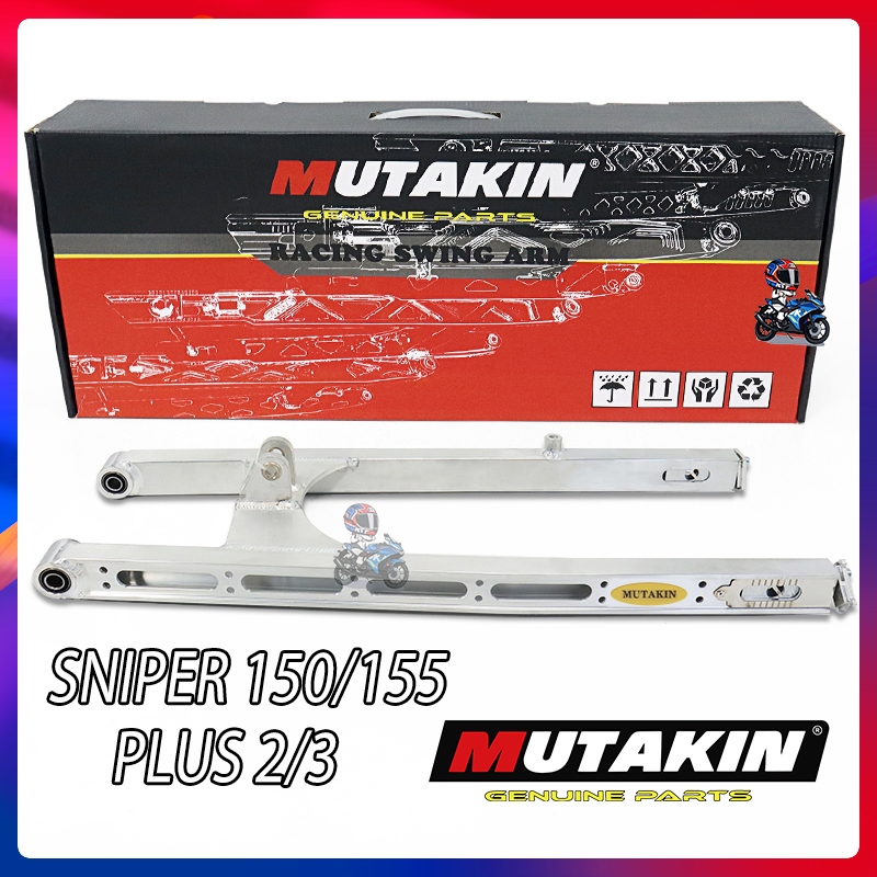 MUTAKIN Sliver Swing Arm For YAMAHA Sniper150 Sniper155 MX135 Plus 2 ...