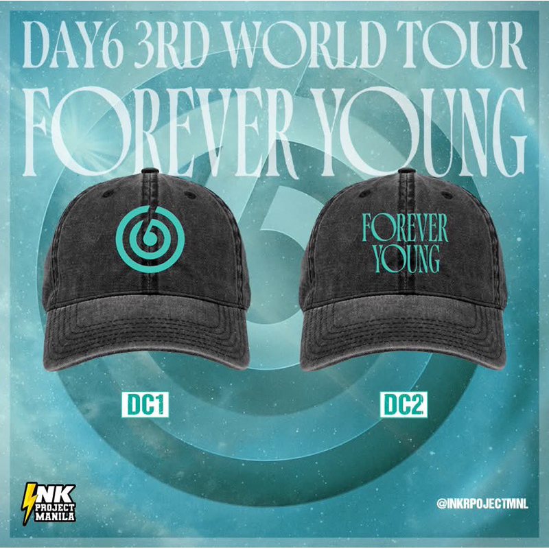 DAY6 3rd World Tour Fan-made Cap by Ink Project MNL | Shopee Philippines