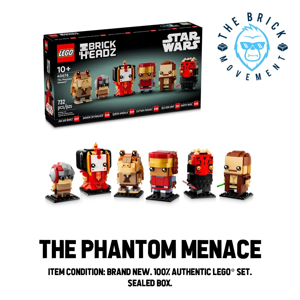 LEGO® STAR WARS 40676 The Phantom Menace Set | Shopee Philippines