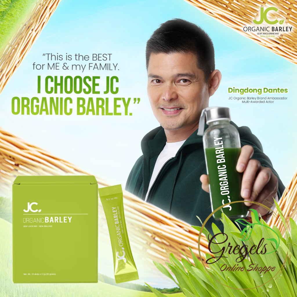 JC ORGANIC BARLEY JUICE - 10 sachets/ box | Shopee Philippines