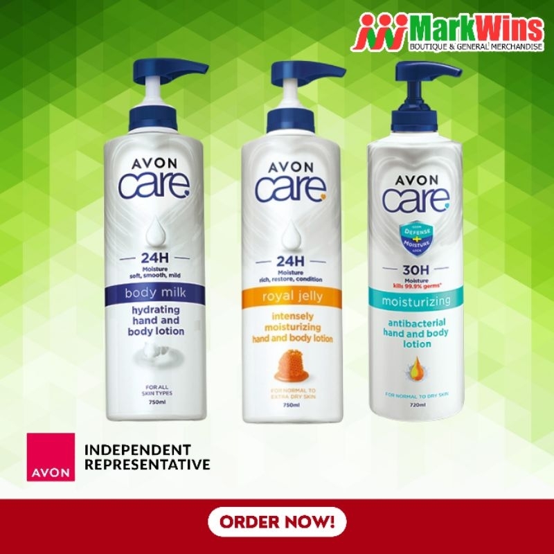 Avon Care Lotion 750ml Jumbo Size available in Bodymilk, Moisturizing ...