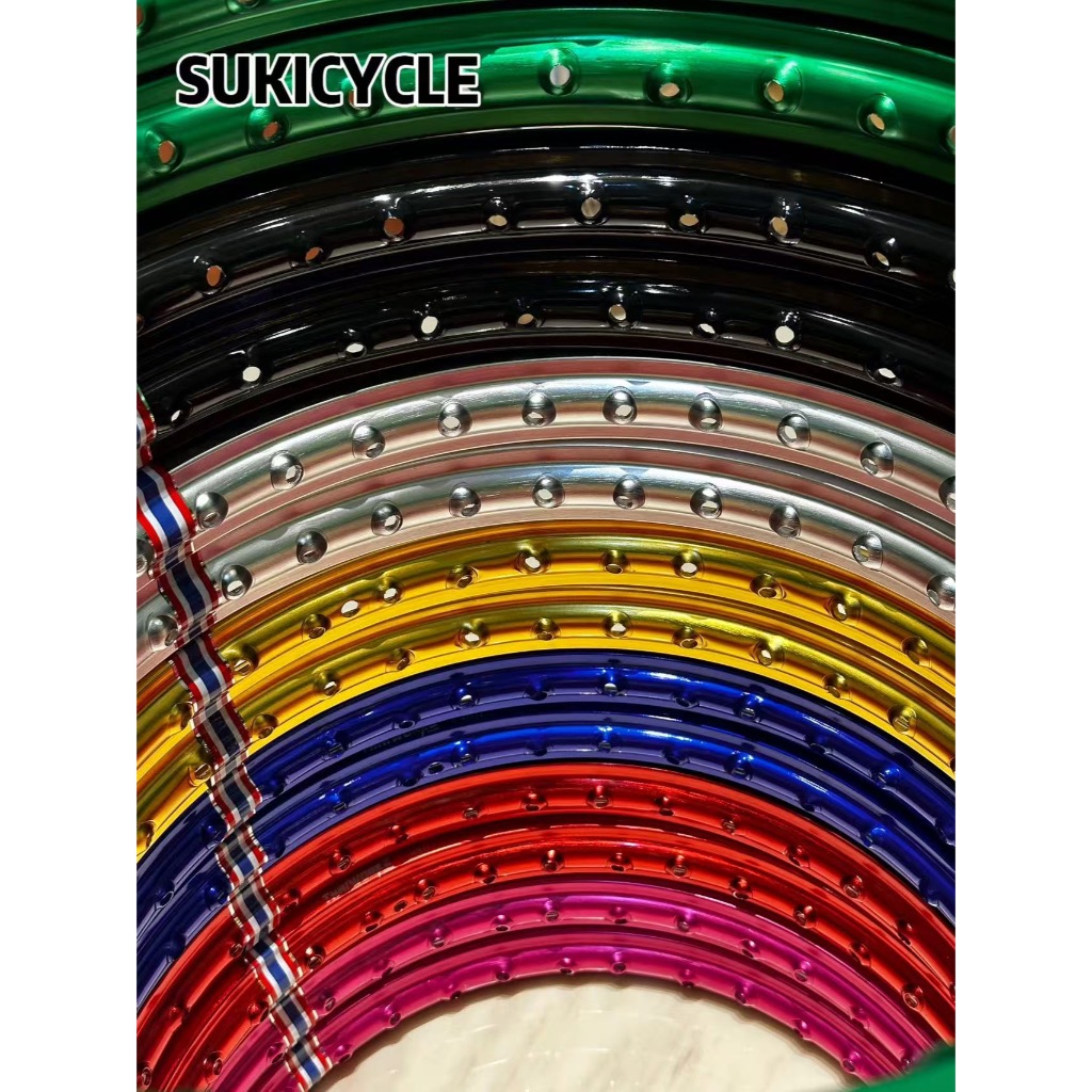 Thaiworkz Rim PAIR (2pcs) Made in Thailand (930 GRAMS) 1.20 / 1.40x17 ...