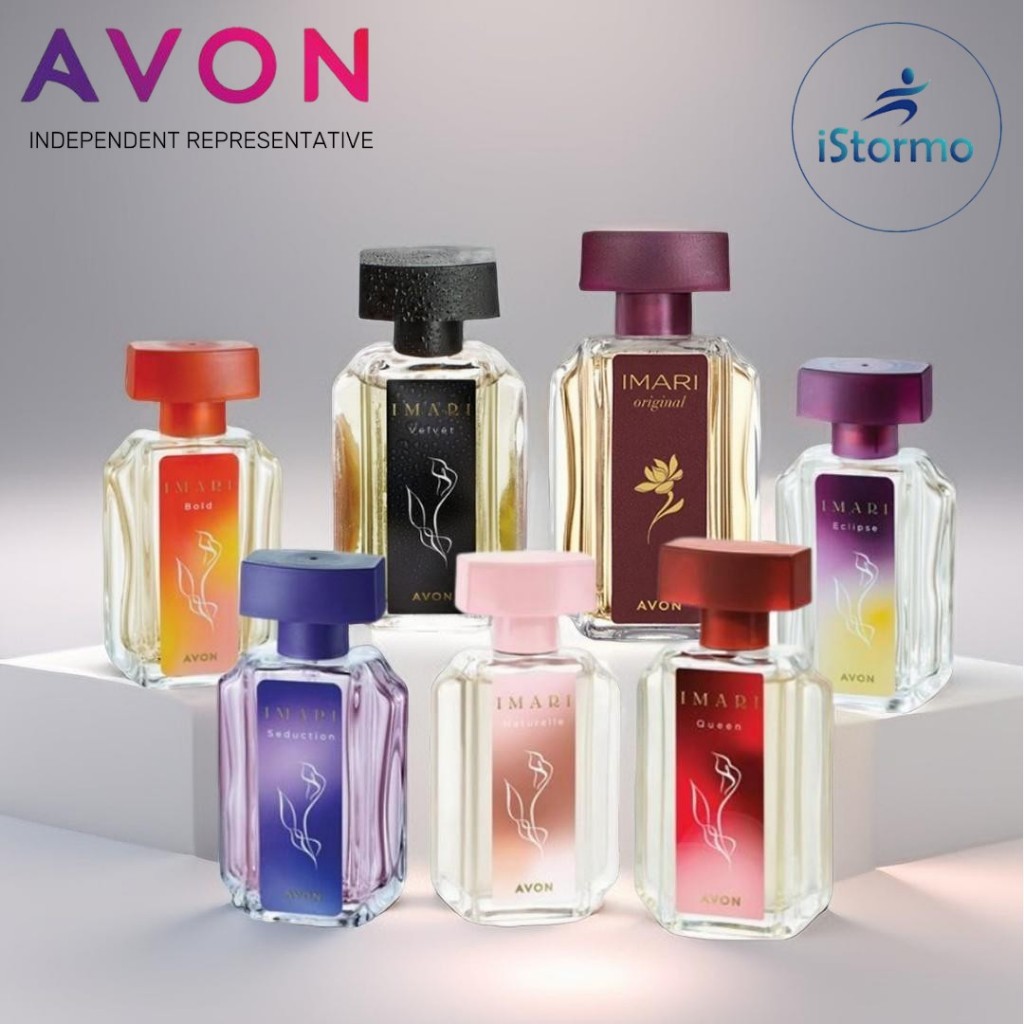 AVON IMARI PERFUME 50ml Queen, Seduction, Original, Bold, Velvet Rouge ...