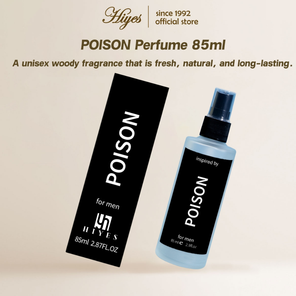 HIYES POISON Perfume Spray for Men Long-Lasting Fragrance Eau De Parfum 85ML | Shopee Philippines