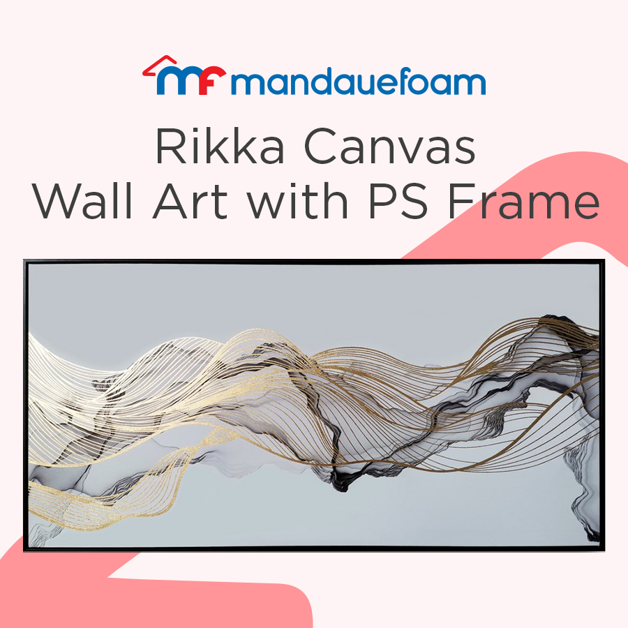 Mandaue Foam Rikka Canvas Wall Art with PS Frame 60x120 cm | Shopee ...
