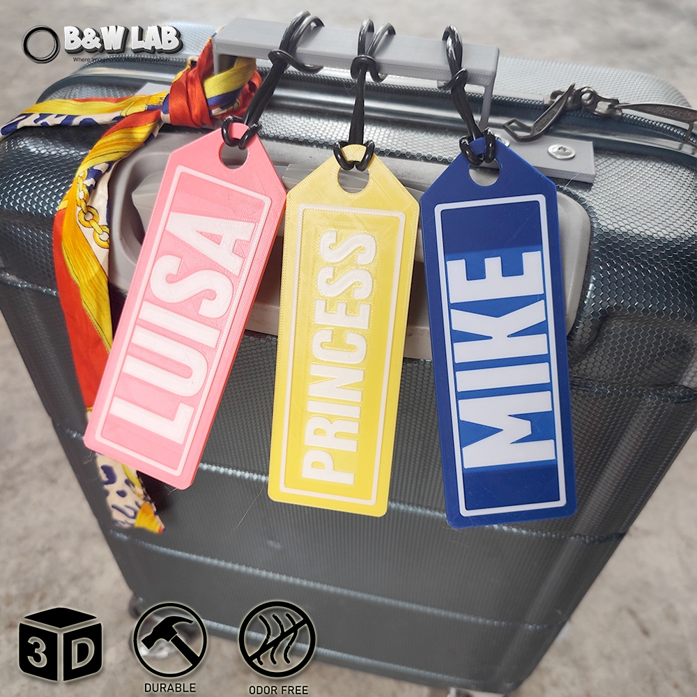 Suitcase Luggage Backpack Travel Bag Name Tag Water Proof (customizable ...