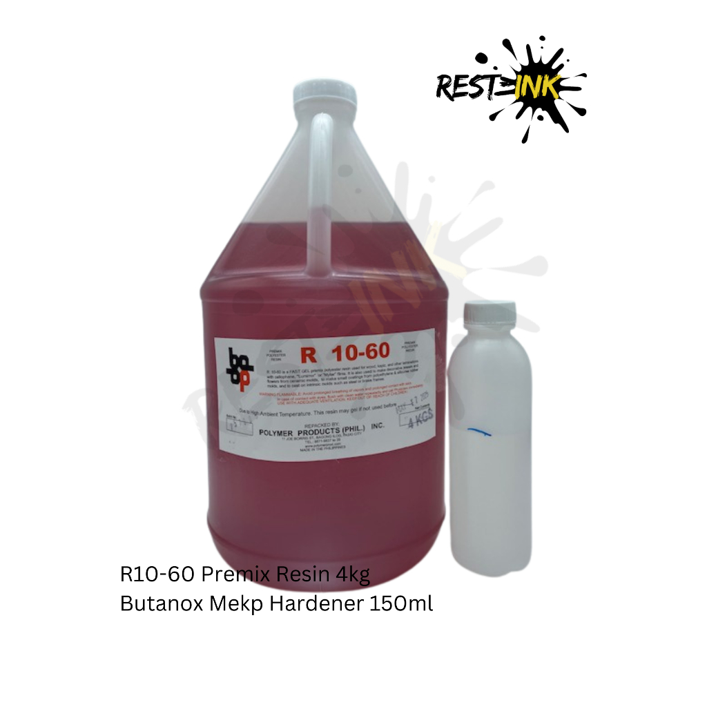 R10-60 with hardener (4kg) | Shopee Philippines