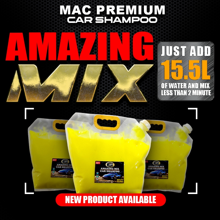 DIY AMAZING MIX Car Shampoo, MIX IN LESS THAN 2 MINUTES! | Shopee ...