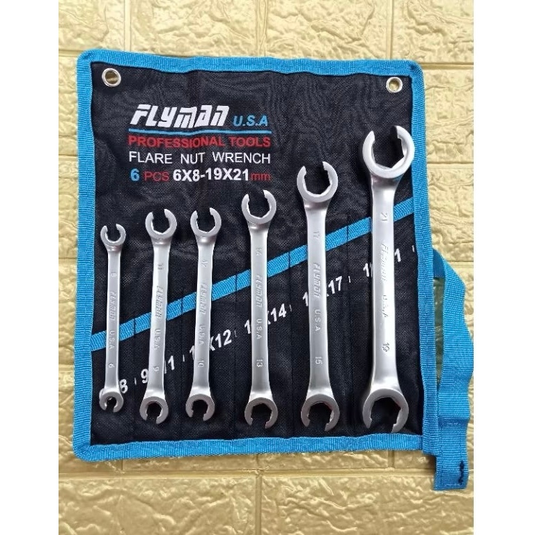 Flyman Tools Usa 6 Pcs Flare Nut Wrench special tools wrench allen ...