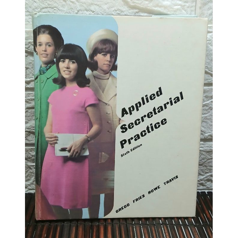 1968 RARE VINTAGE BOOK APPLIED SECRETARIAL PRACTICE SIXTH EDITION BY ...