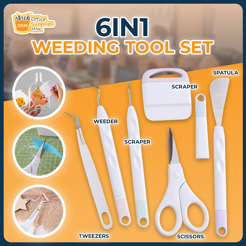 6in1 Weeding Crafting Tool Set Fine Precision Carving DIY Kit Arts ...