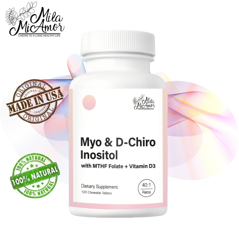 Zoyava Myo D-Chiro Inositol Chewable Tablets help regulate hormone ...