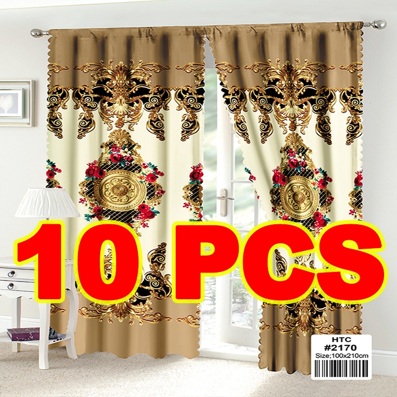 4/ 10PCS Curtains Sale Free Shipping 100x210cm Curtain 3 For 100 ...