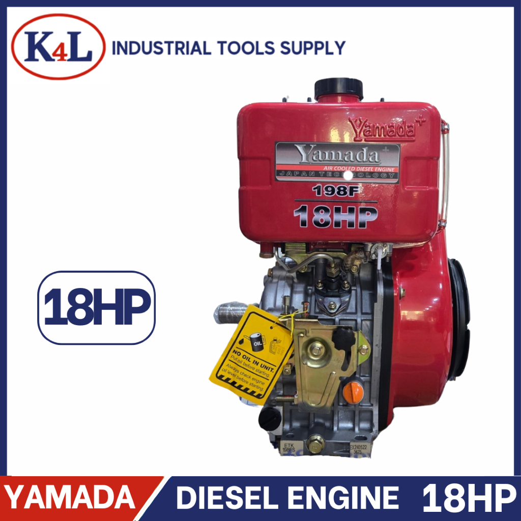 Yamada Aircooled Diesel Engine 18HP | Shopee Philippines