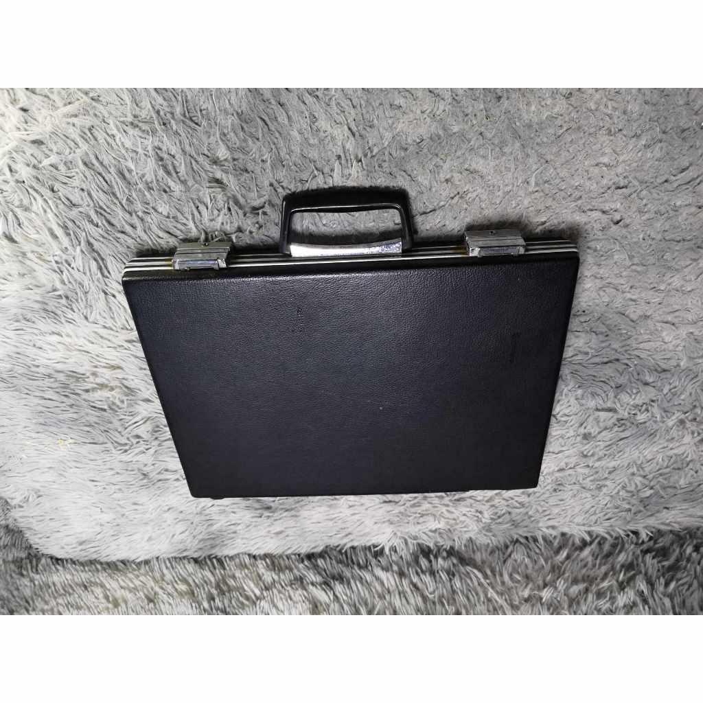 Black Lock Closure Briefcase | Shopee Philippines
