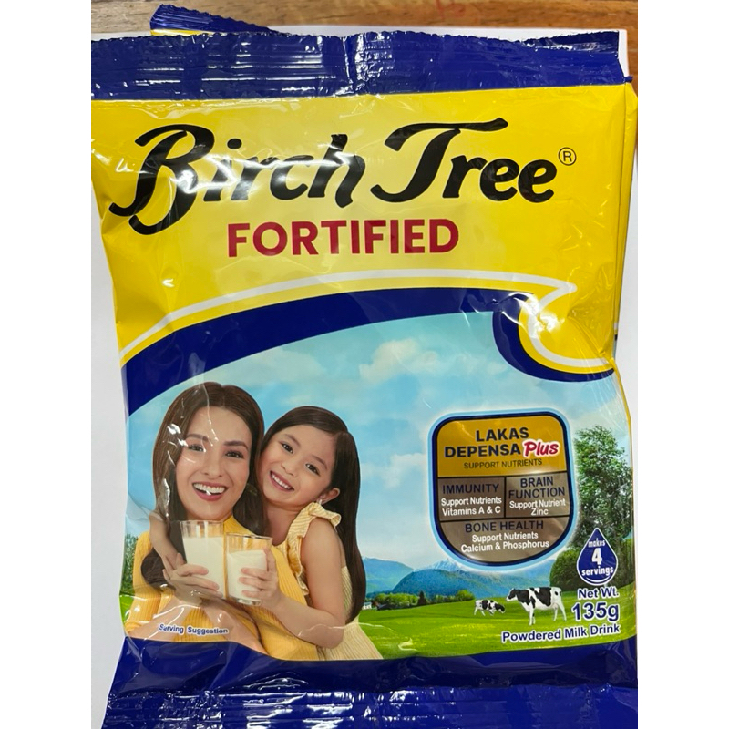 BIRCH TREE FORTIFIED MILK 135g | Shopee Philippines