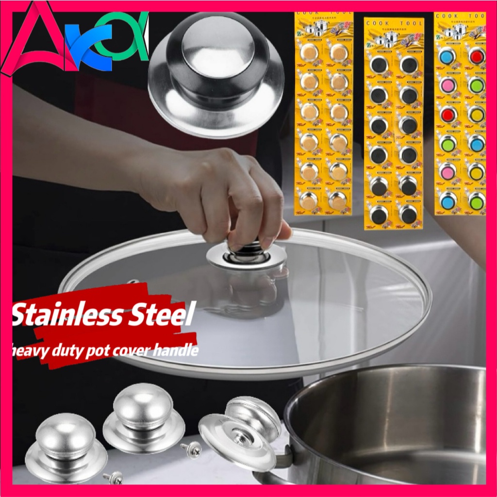 Original stainless steel pot cover handle replacement universal pot ...