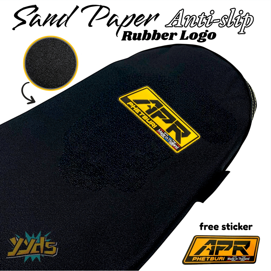NEW APR YELLOW GOLD EDITION RUBBER LOGO TAHI Thailand Motorcycle Seat ...