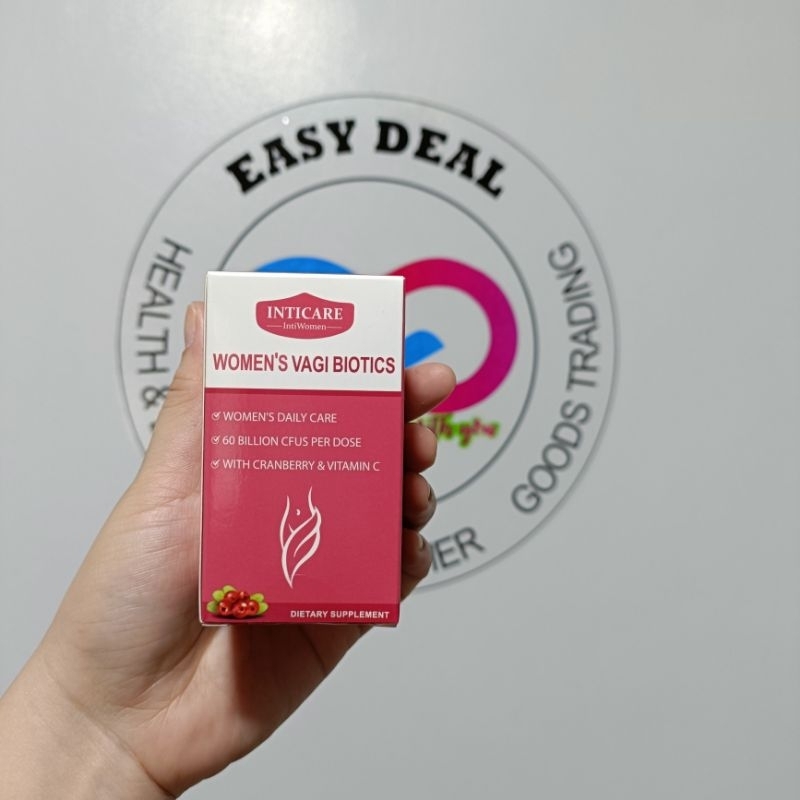 Inticare Women's Vagi Biotics | Shopee Philippines