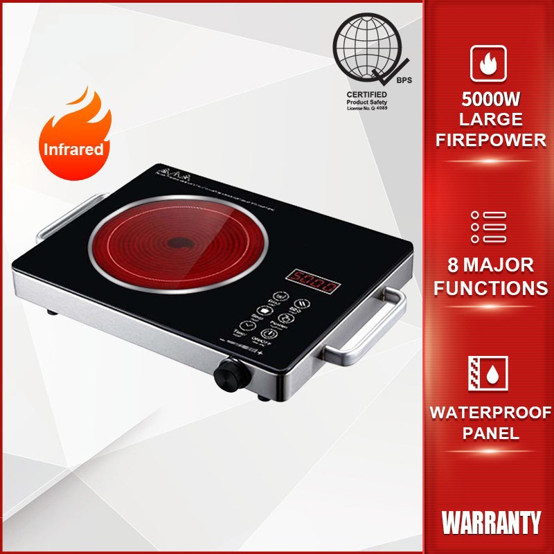 Induction Cooker double burner Infrared Heater Multi-function inverter ...