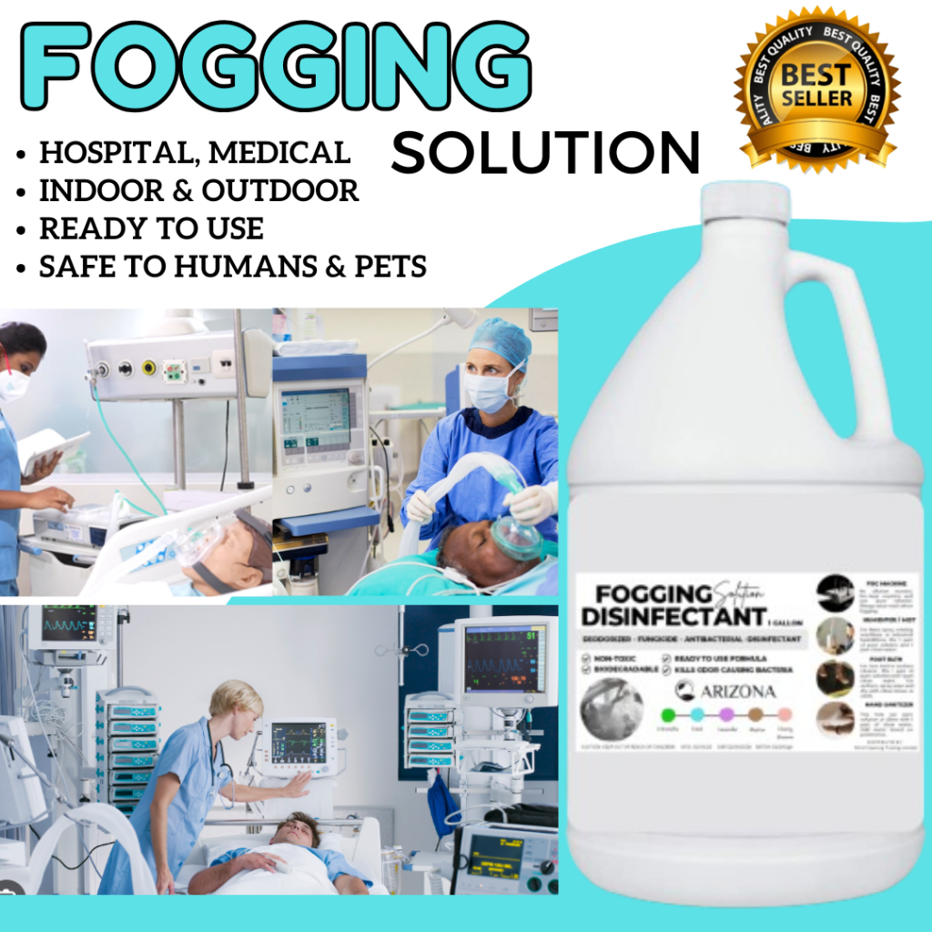 ARIZONA FOG SOLUTION Bac to Zero Disinfectant cleans up to 99.9% germs ...