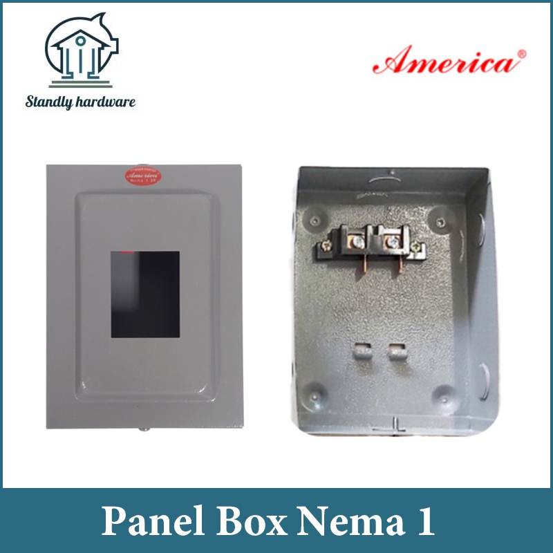 America Panel Box Nema 1 TQD Enclosure 2 Pole Plug-In & Bolt-On ...