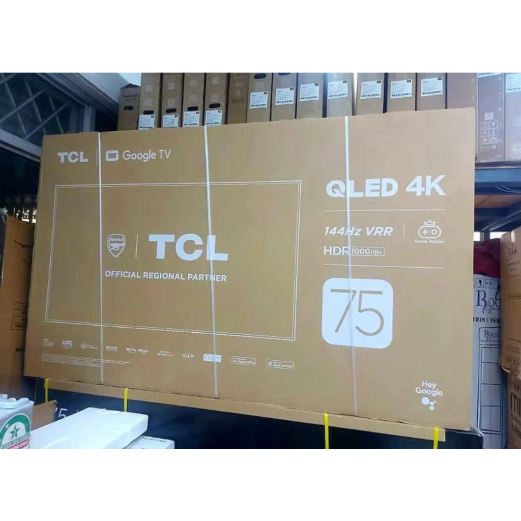 New Original stock TCL 75 inch 75P735 Google Tv new edition 4k UHD ...