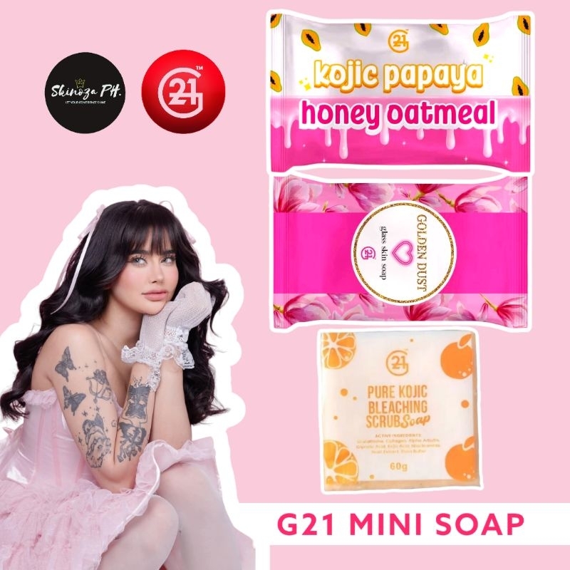 G21 Golden Dust Mini | Duo Soap Mini (100% ORIGINAL) | Shopee Philippines