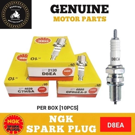 【Quality assurance】NGK SPARK PLUG FOR MOTORCYCLE C7HSA,D8EA, CPR6EA-9 ...
