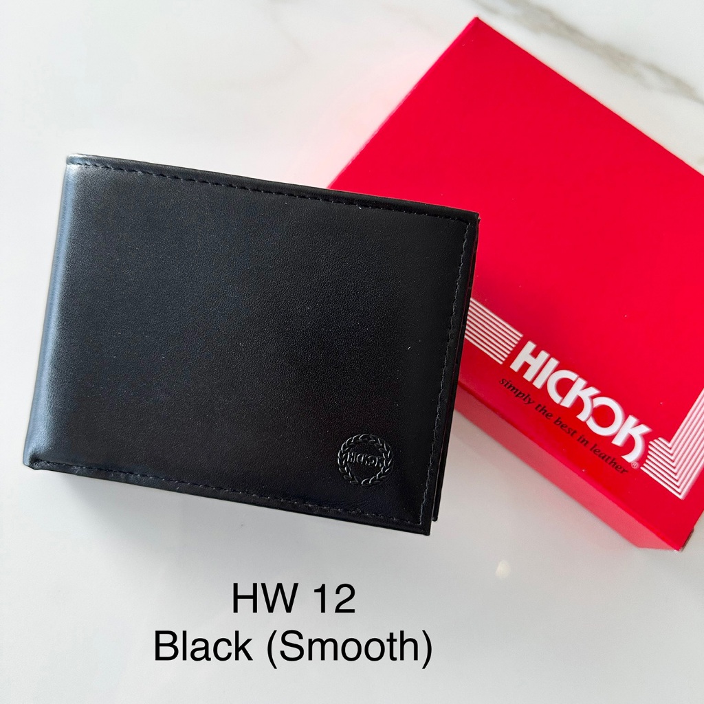 HICKOK HW 12 Men's Bifold Leather Wallet with Removable Flip Up ...
