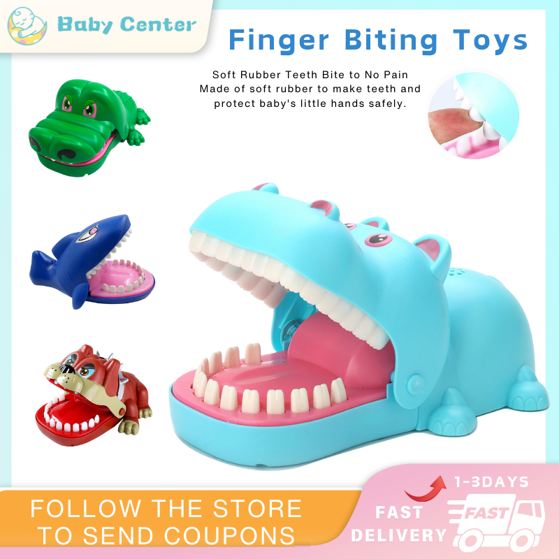Biting toys, hippo dinosaur by teeth parent-child games, tricky toys ...