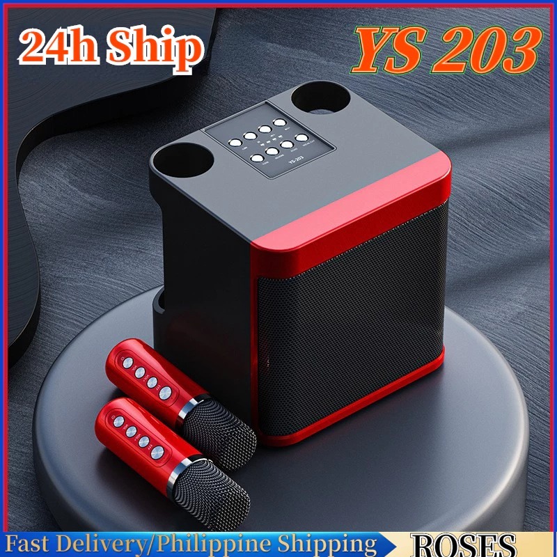 YS203 PortableSpeakers With Mic PureAudio Hi-Fi Over-Ear Headphones ...