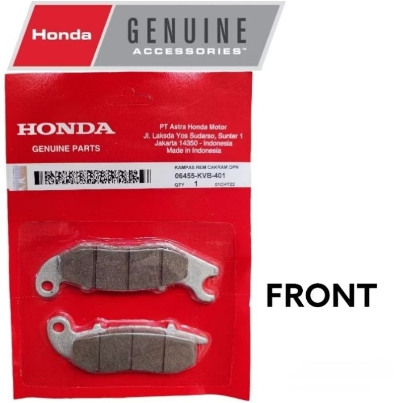 HONDA ADV Front Brake Pads Kit Motorcycle Genuine Brake Pad (1 Pair ...