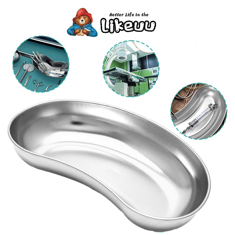 8'' Stainless Steel Curved Basin Curved Vomit Basin Reusable 304 ...