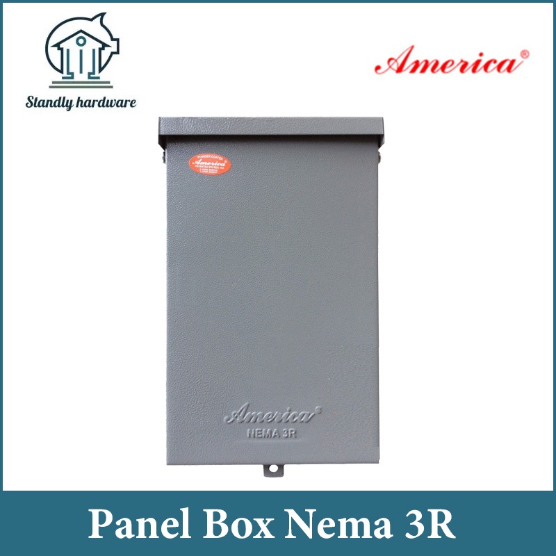 America Panel Box Nema 3R Weatherproof Enclosure 2 Pole Plug-In & Bolt ...