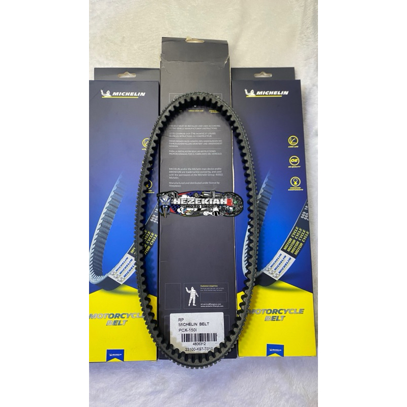 MICHELIN BELT FOR PCX150/CLICK125i/AEROX155/MIOi125,M3/BEATFi | Shopee ...