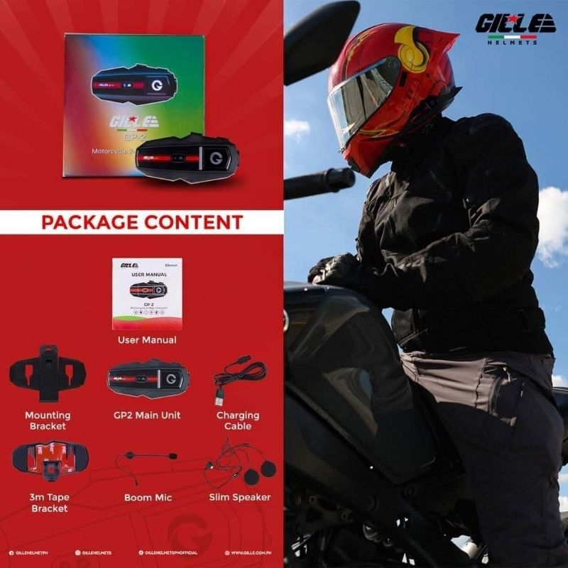 Gille Gp2 intercom With music share | Shopee Philippines