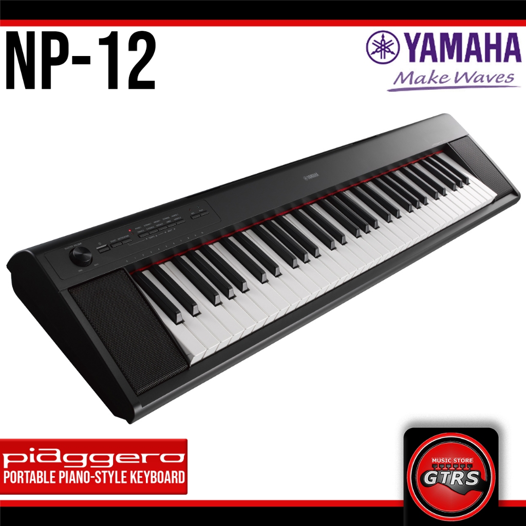 Yamaha NP-12 Piaggero 61-Keys Piano-Style Keyboard | Shopee Philippines