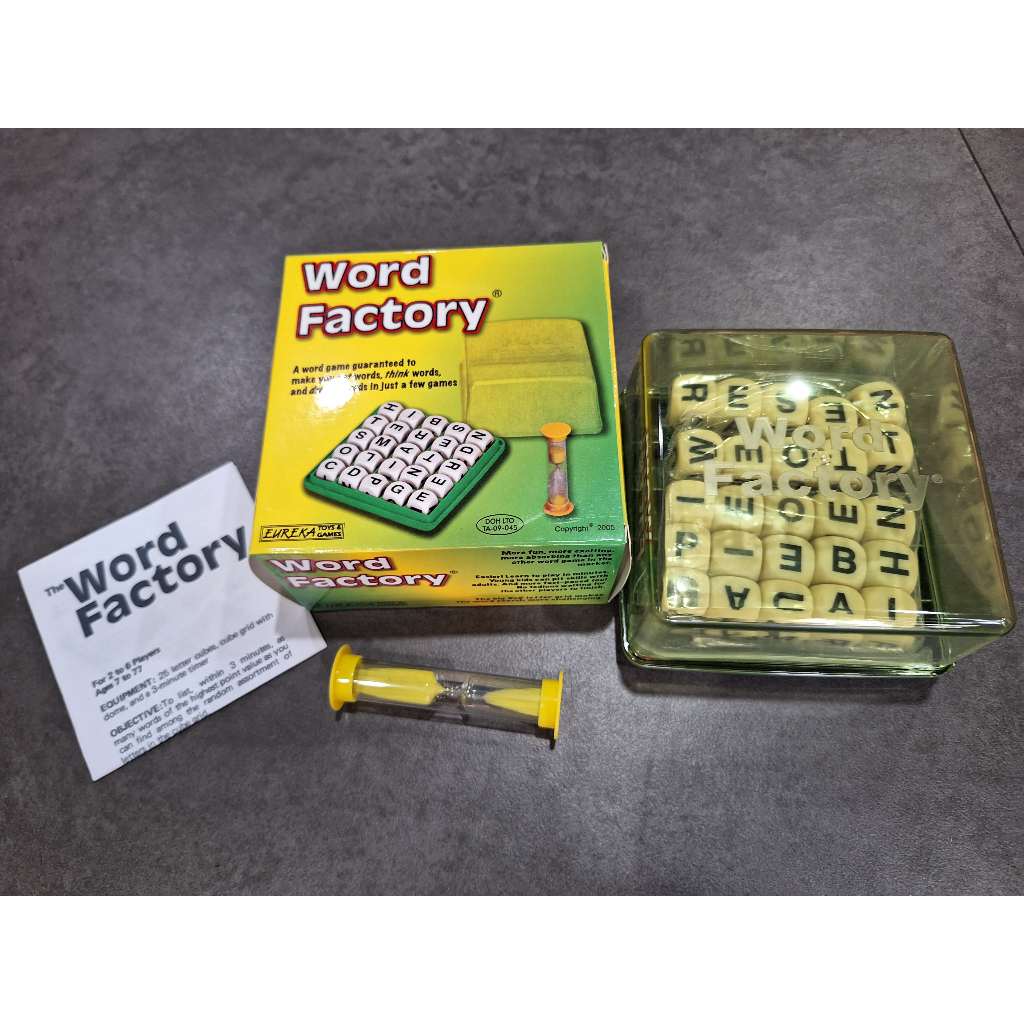 Word Factory word game set | Shopee Philippines