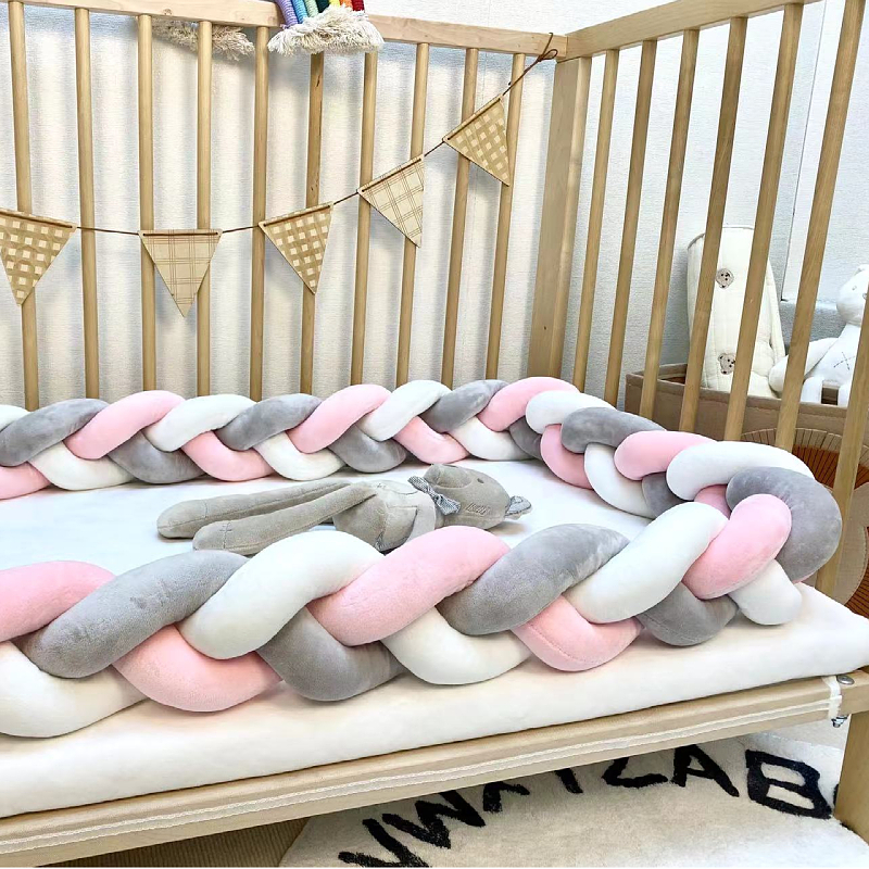 2m/3m Baby Crib Rail Padding, Anti-Collision and Bump Protection, 3 ...