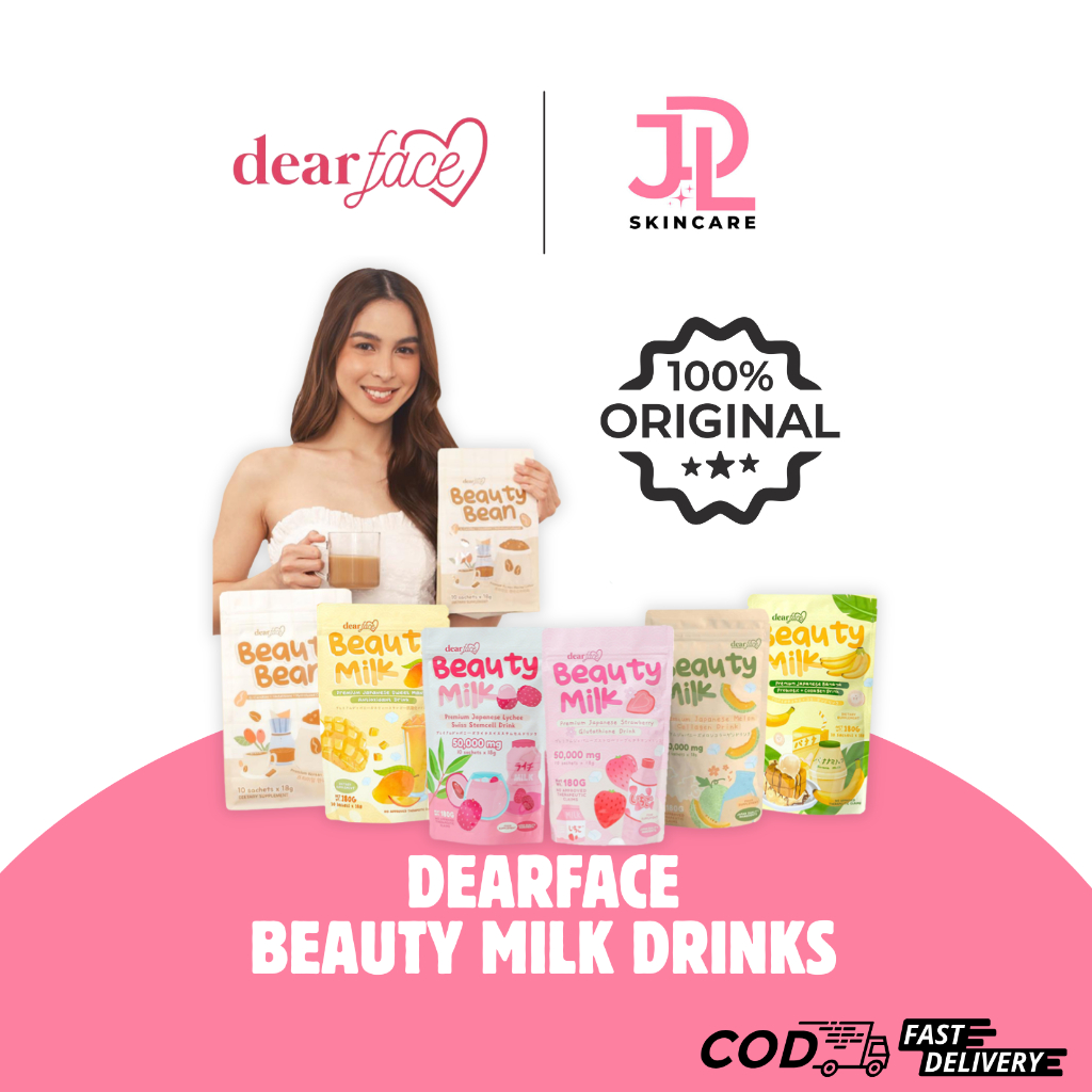 Dear Face Beautymilk Drink 10 sachet | Shopee Philippines