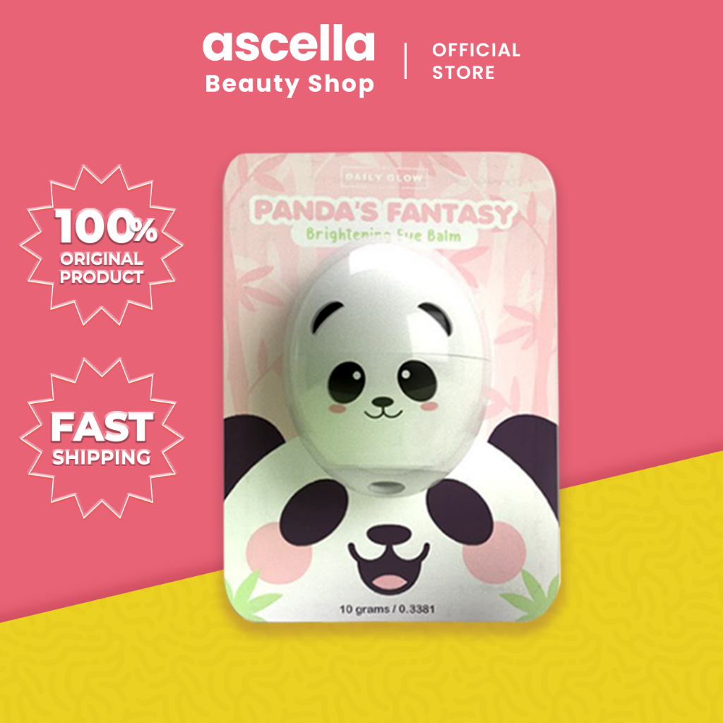 THE DAILY GLOW Panda Eye Balm with Bakuchiol Eyebags Reduces Puffiness ...