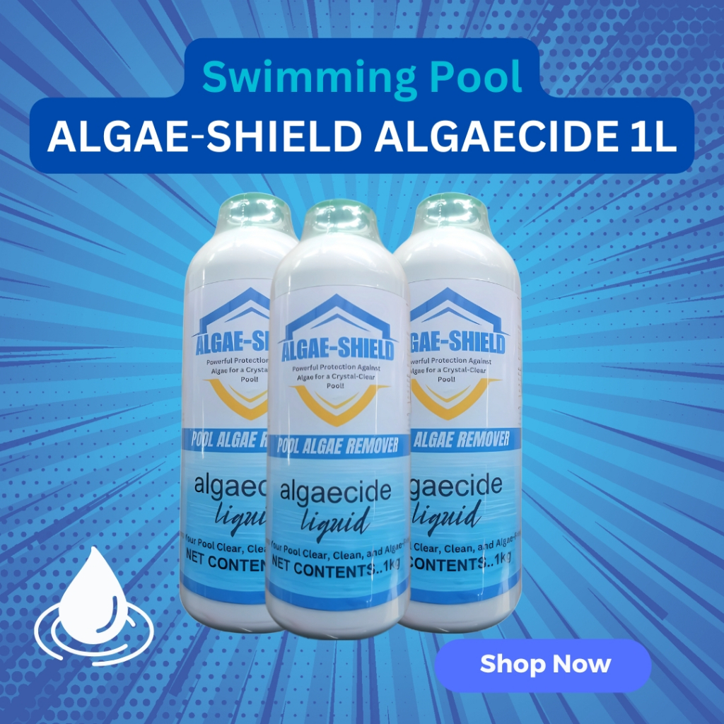 ALGAE-SHIELD ALGAECIDE LIQUID FAST ALGAE REMOVER 1 LITER | Shopee Philippines