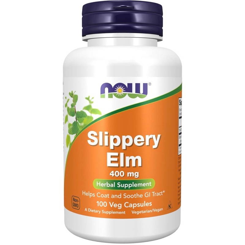 NOW Foods Slippery Elm 400mg 100 Capsules | Shopee Philippines
