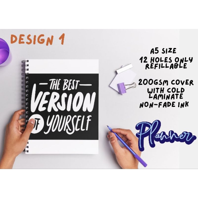 PLANNER NOTEBOOK A5 size ( Gods Plan ) | Shopee Philippines