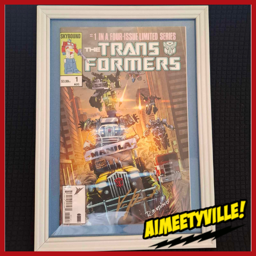 LIMITED EDITION Transformers 40th Anniversary Jeepney variant cover ...