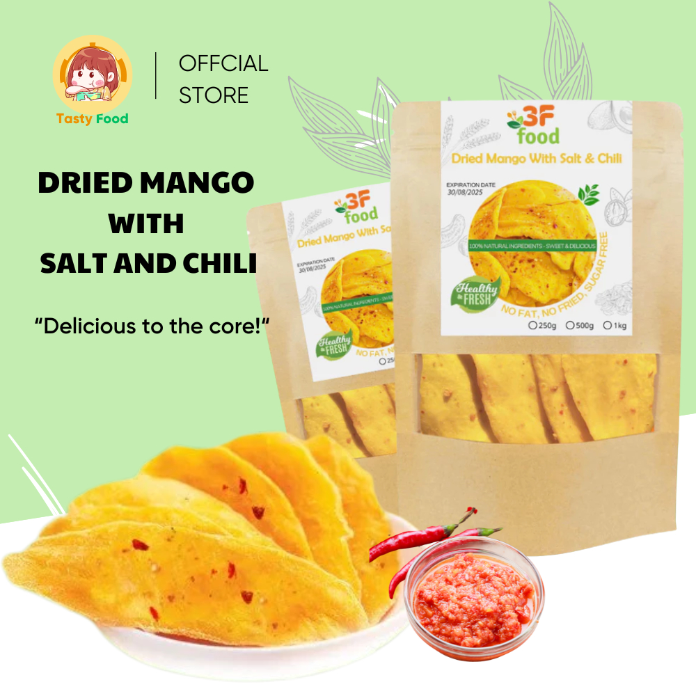 DRIED MANGO WITH SALT AND CHILI of 3F Dried Mango Salt Chili Spicy ...