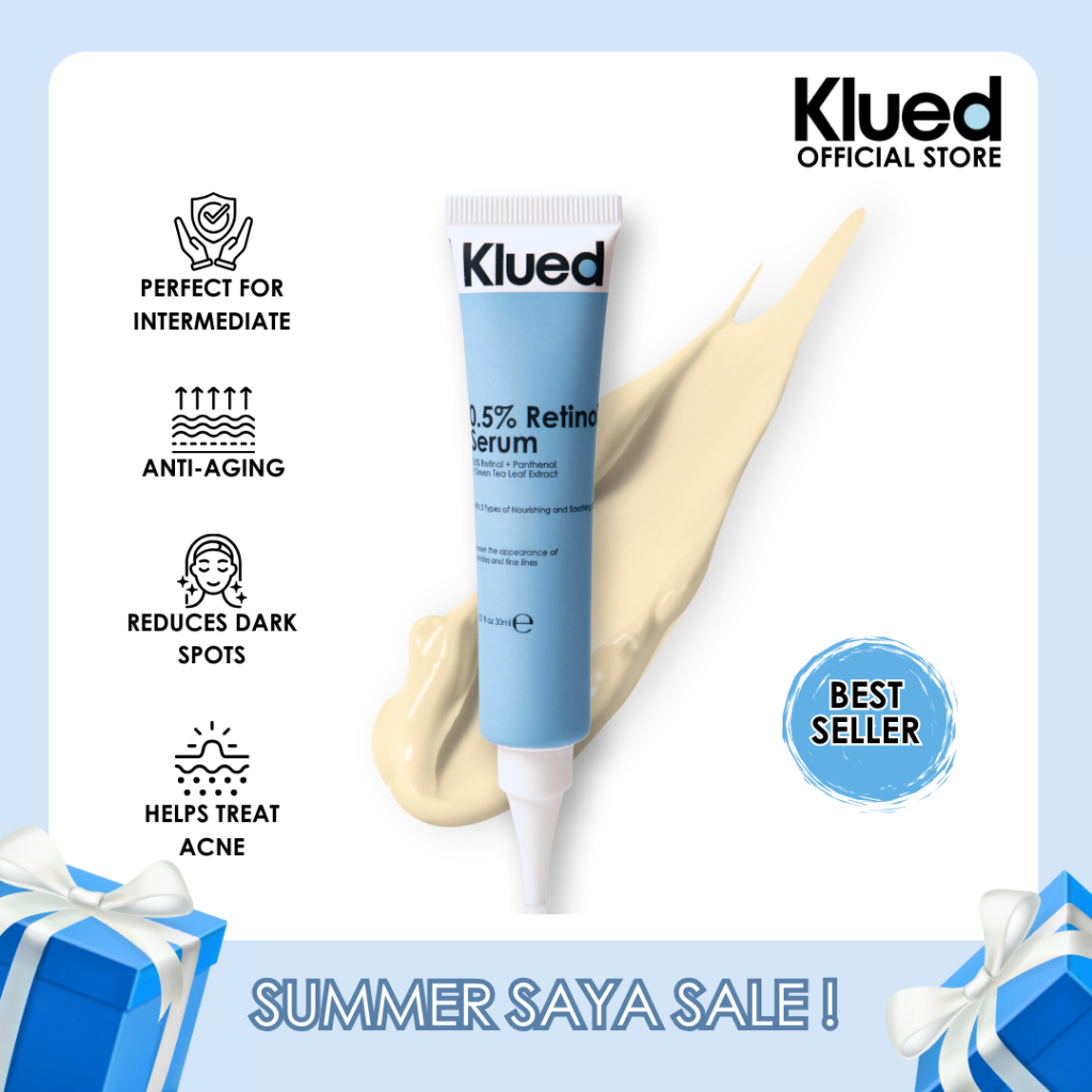 Klued - 0.5% Retinol Serum 30ml | Shopee Philippines