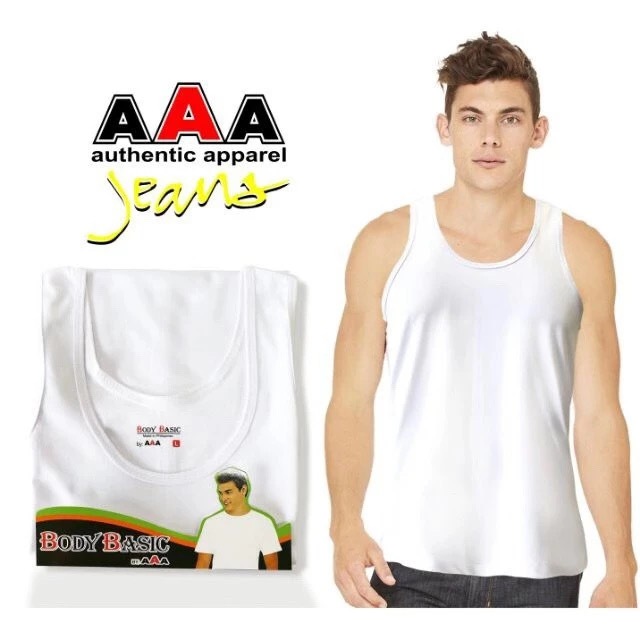 AAA Sando Tank Top White for Kids to Adult (Solo Pack) | Shopee Philippines